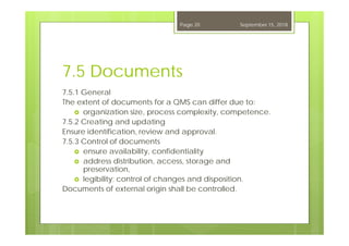 ISO 9001 2015 Quality Management System (Implementation) | PDF