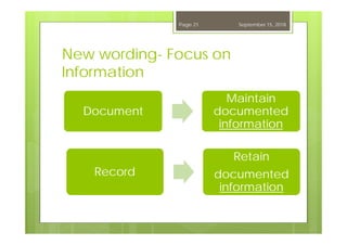 ISO 9001 2015 Quality Management System (Implementation) | PDF
