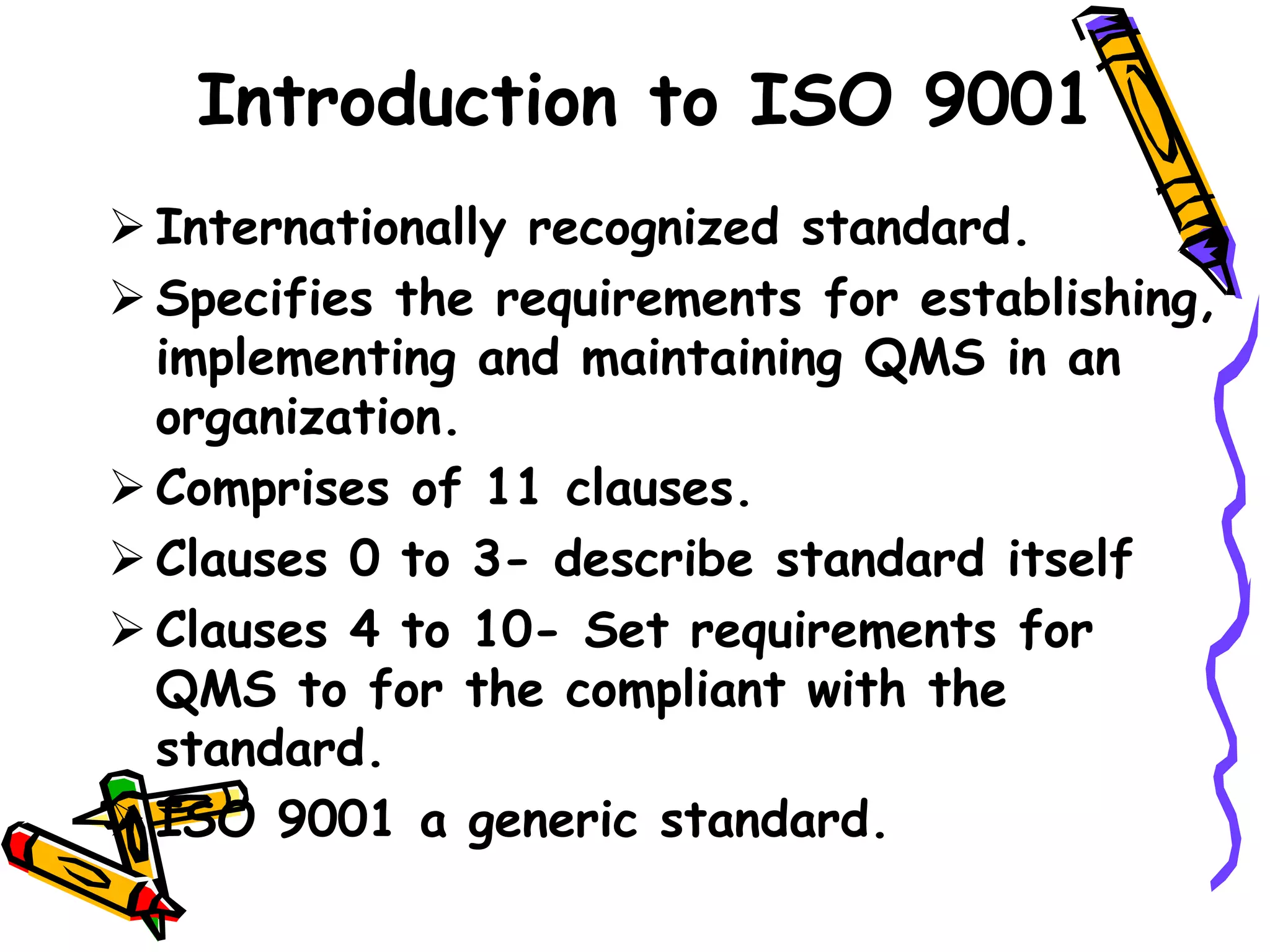 ISO 9001:2015 awareness. | PPSX