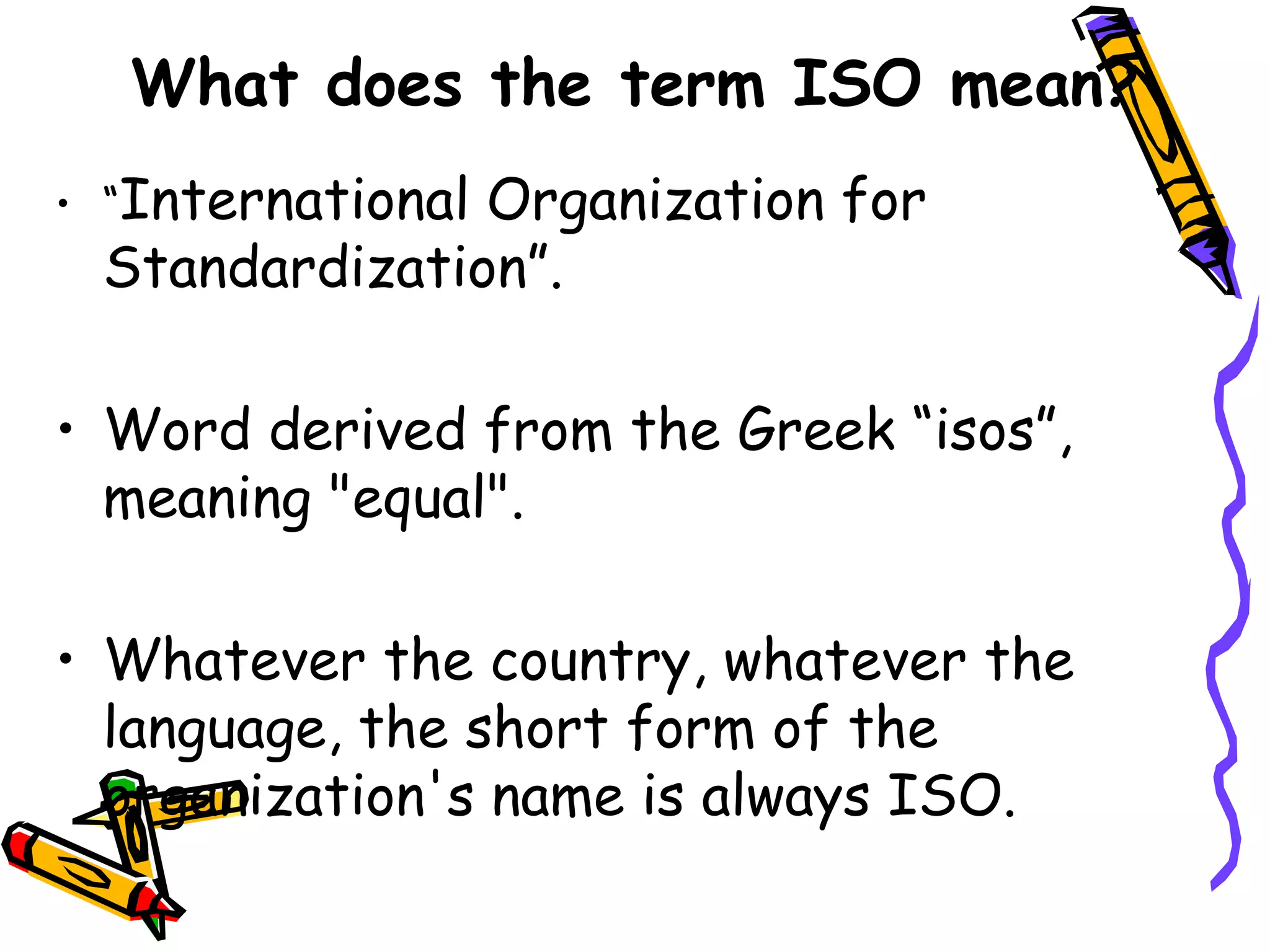 ISO 9001:2015 awareness. | PPSX