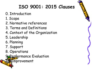 ISO 9001:2015 awareness. | PPSX