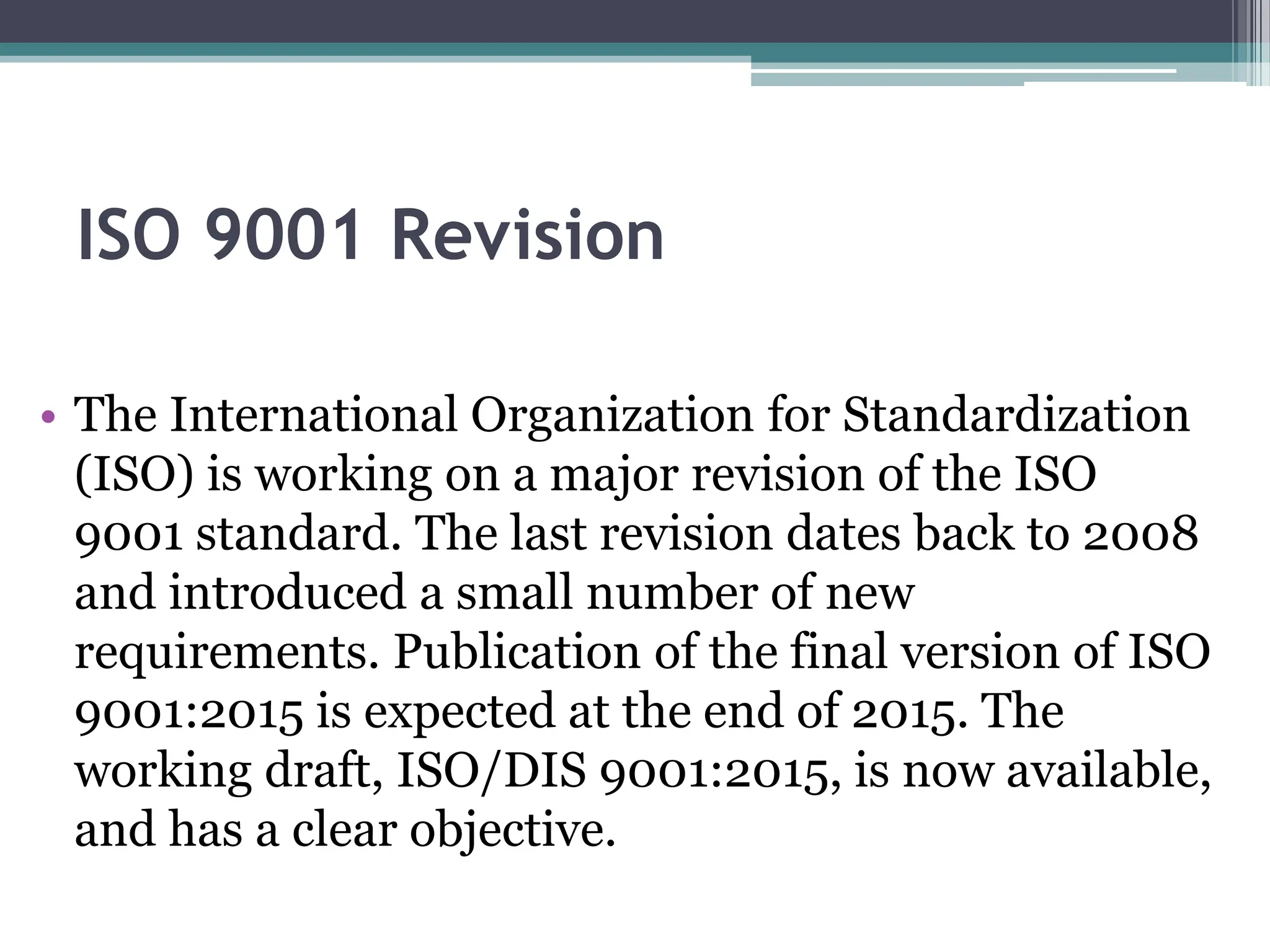 ISO 9001 2015 IN FULL DETAILSPrinciples of internal audits, phases of ...