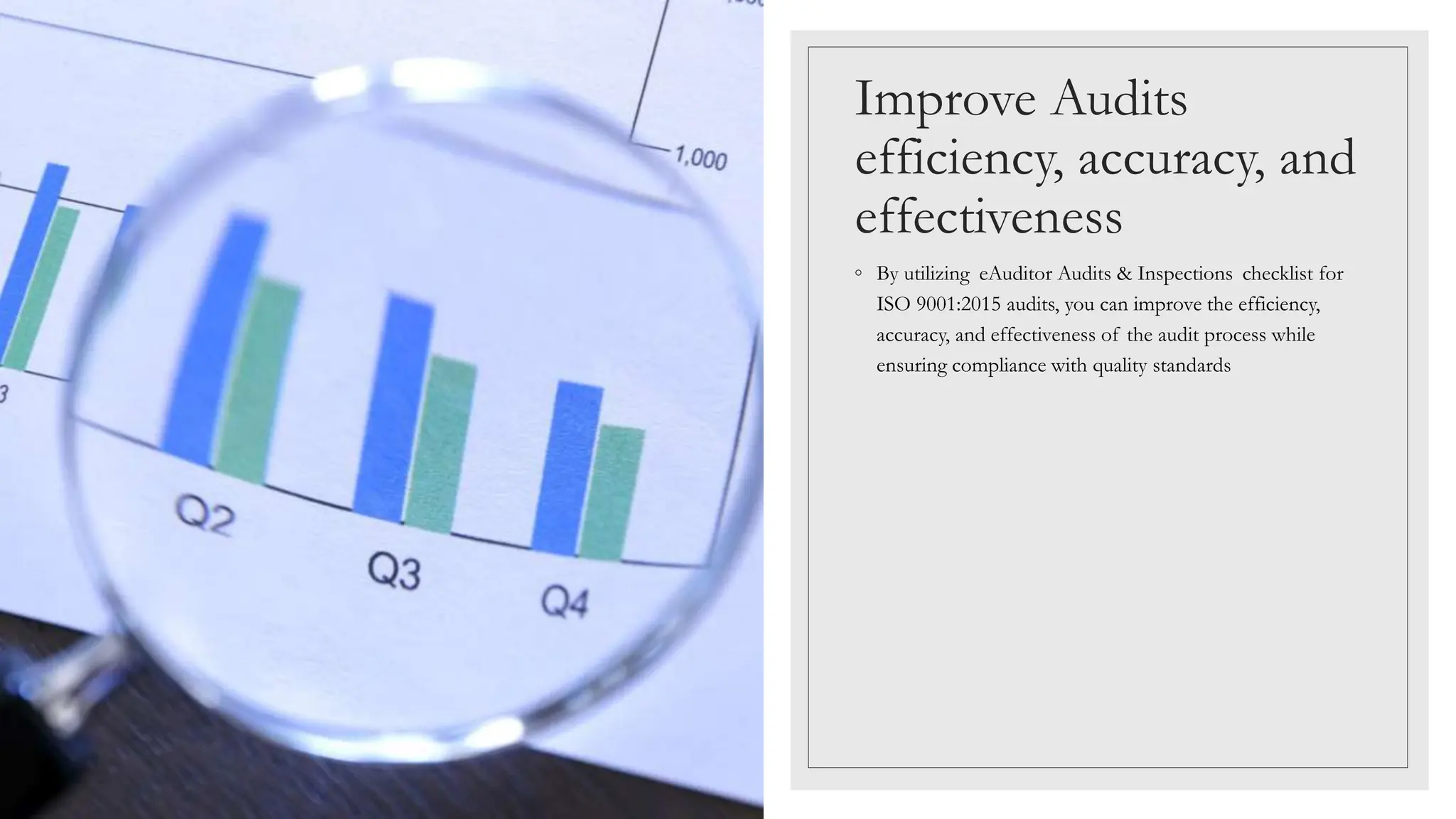 ISO 9001 2015 Manufacturing Supplier Audit Checklist eAuditor Audits ...