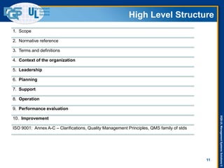 ISO 9001-2015 Revision Training Presentation | PDF
