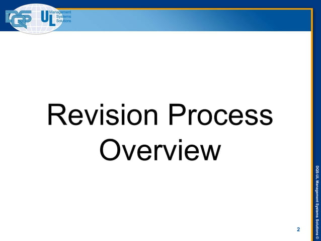 ISO 9001-2015 Revision Training Presentation | PDF