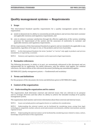 ISO_9001_2015_QMS.pdf INTERNATIONAL ORGANIZATION FOR STANDARDIZATION. | PDF