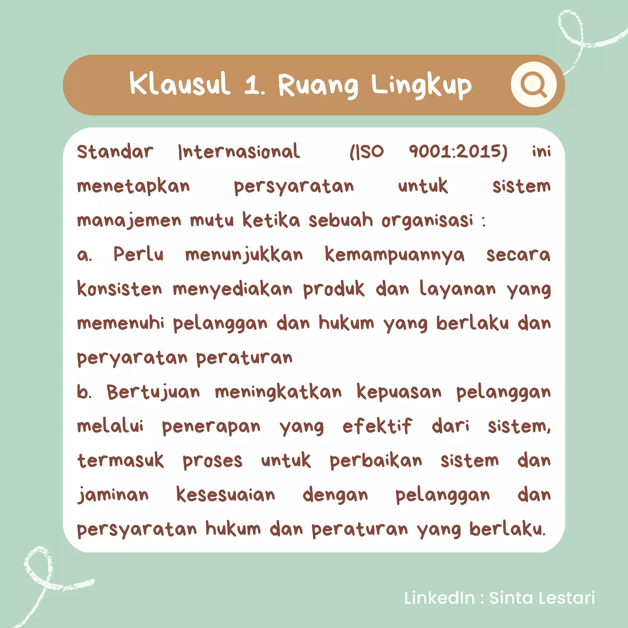 ISO 9001:2015 Quality Management System Versi Indonesia | PDF
