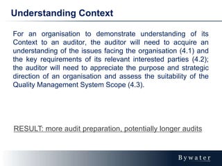 ISO 9001:2015 Reshaping the role of the auditor - updated version | PPTX