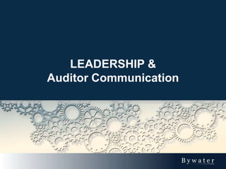ISO 9001:2015 Reshaping the role of the auditor - updated version | PPTX