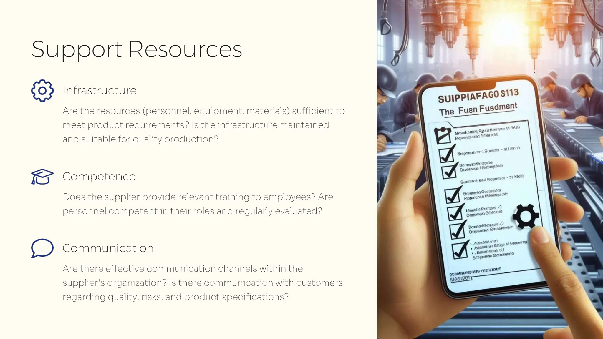 ISO 9001:2015 Supplier Audit Checklist for Manufacturing with eAuditor ...