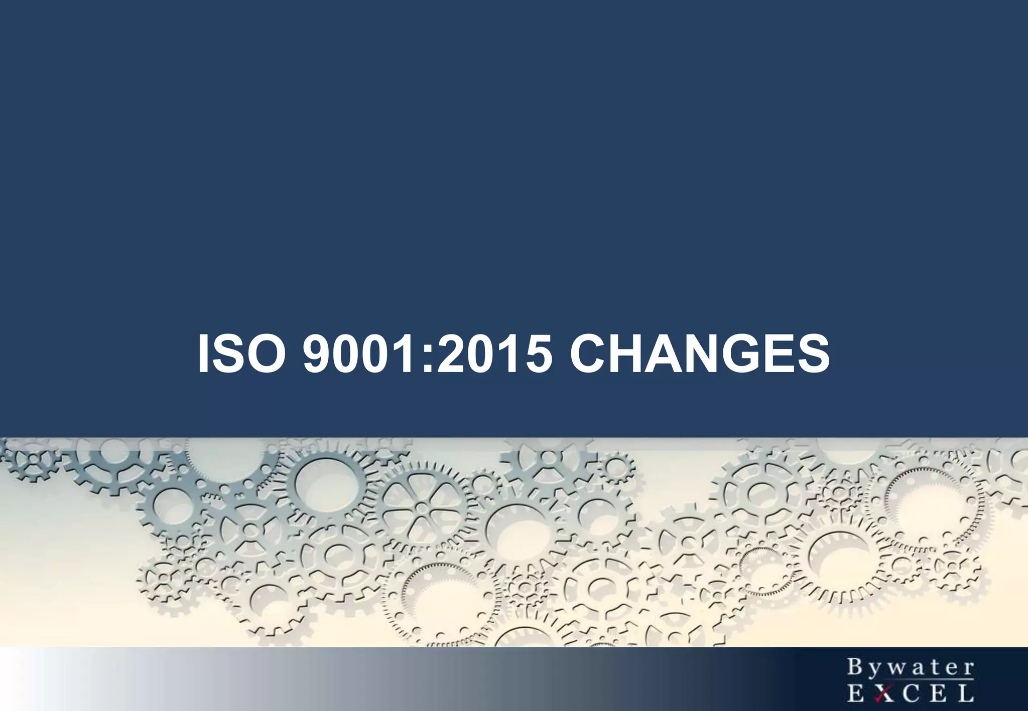 Are you prepared to transition to ISO 9001:2015? | PPT