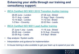 Are you prepared to transition to ISO 9001:2015? | PPT