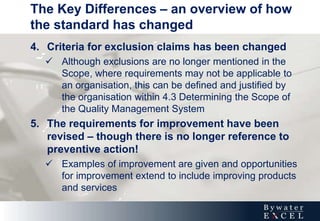 Are you prepared to transition to ISO 9001:2015? | PPT