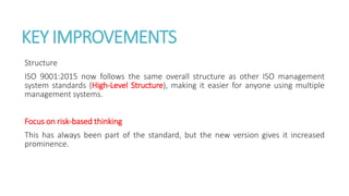 ISO 9001 introduction, basic concepts and requirements, clause by ...