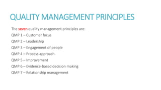 ISO 9001 introduction, basic concepts and requirements, clause by ...