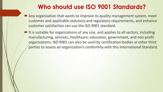 ISO 9001:2015 and 14001 :2015 guidelines | PDF