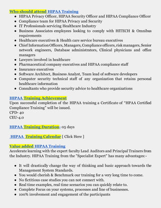 HIPAA | HIPAA Training | DOCX