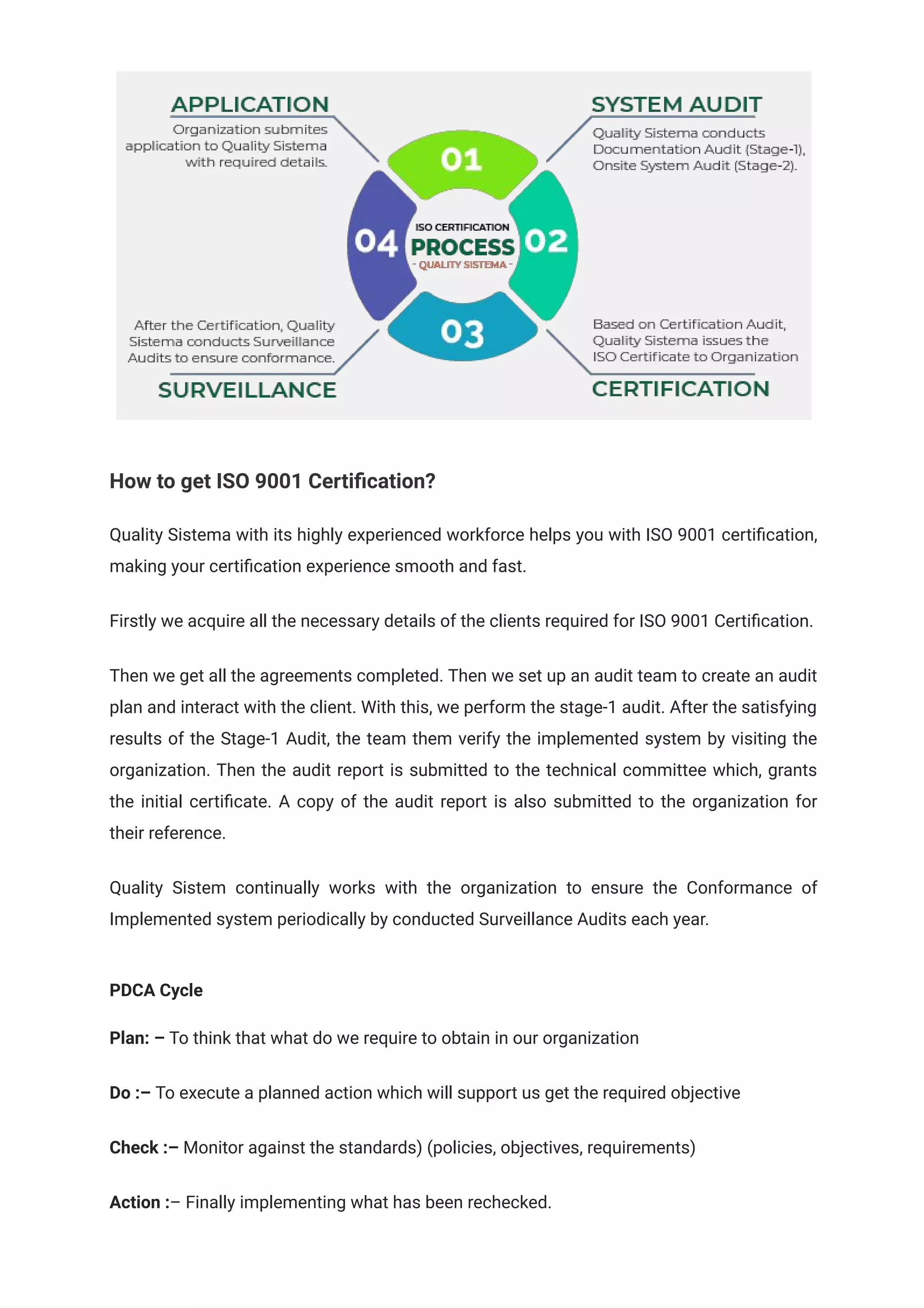 Why Need of ISO 9001 CERTIFICATION in the ORGANIZATION? | PDF