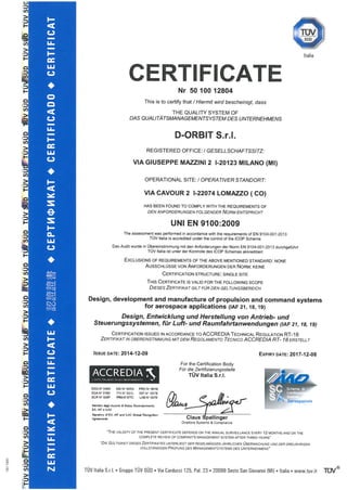 Iso 9001 e uni en 9100 | PDF