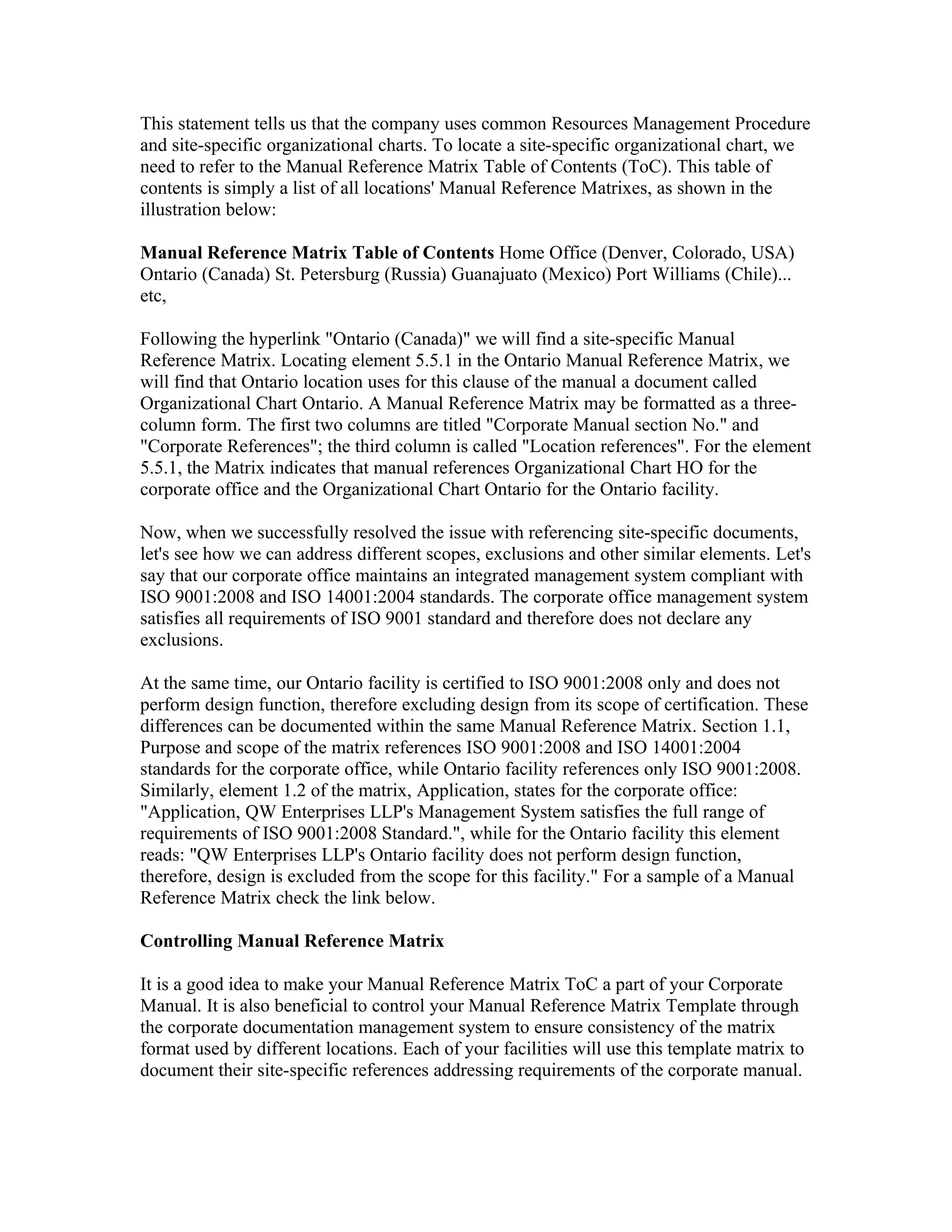 Iso 9001 examples | DOC