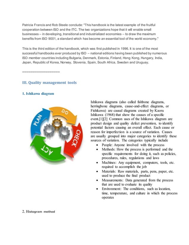 Iso 9001 for small businesses | DOCX | Small and Medium-sized Business ...