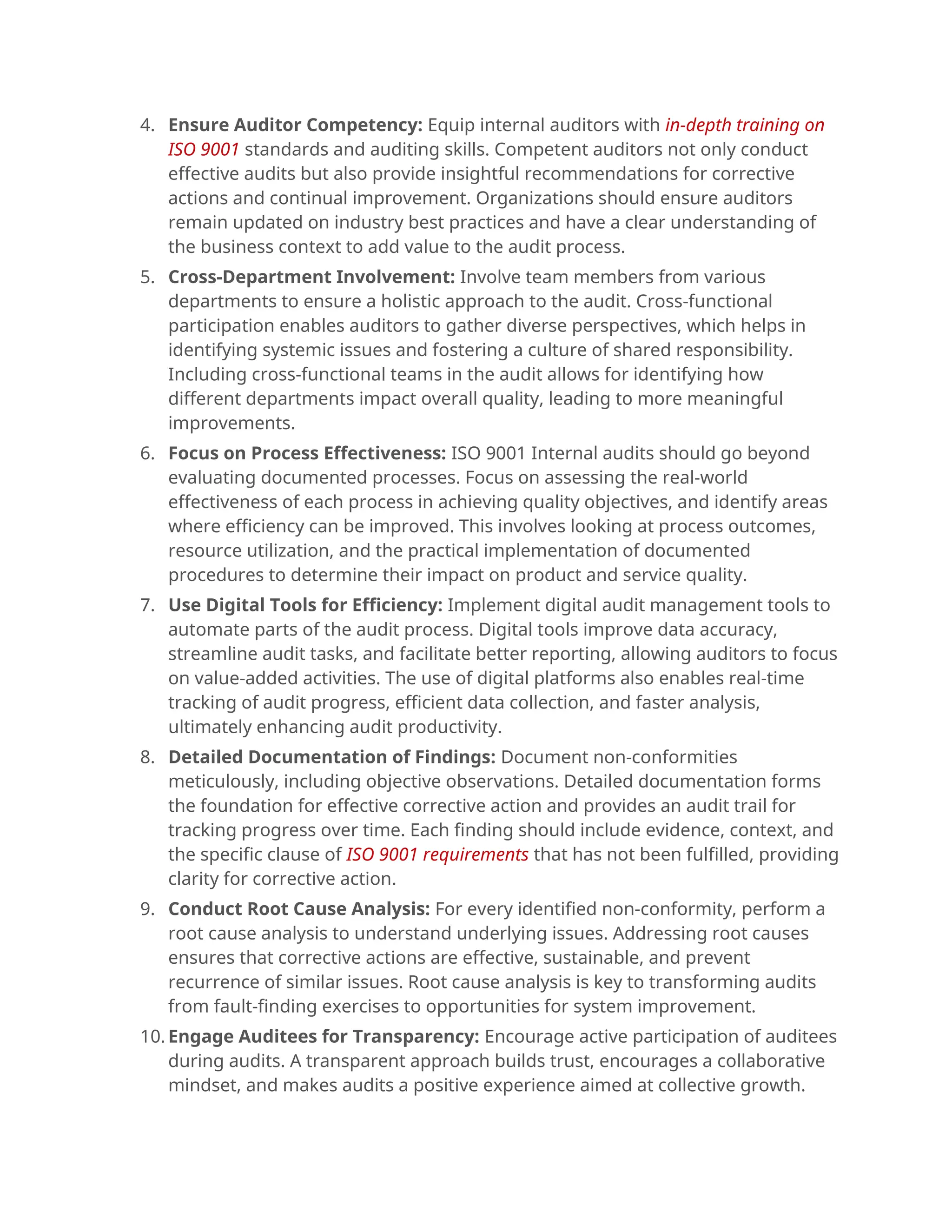 ISO 9001 INTERNAL AUDITS: BEST PRACTICES FOR EFFECTIVE QUALITY MANAGEMENT.docx