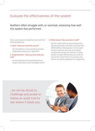 Iso 9001 internal audit tips | PDF