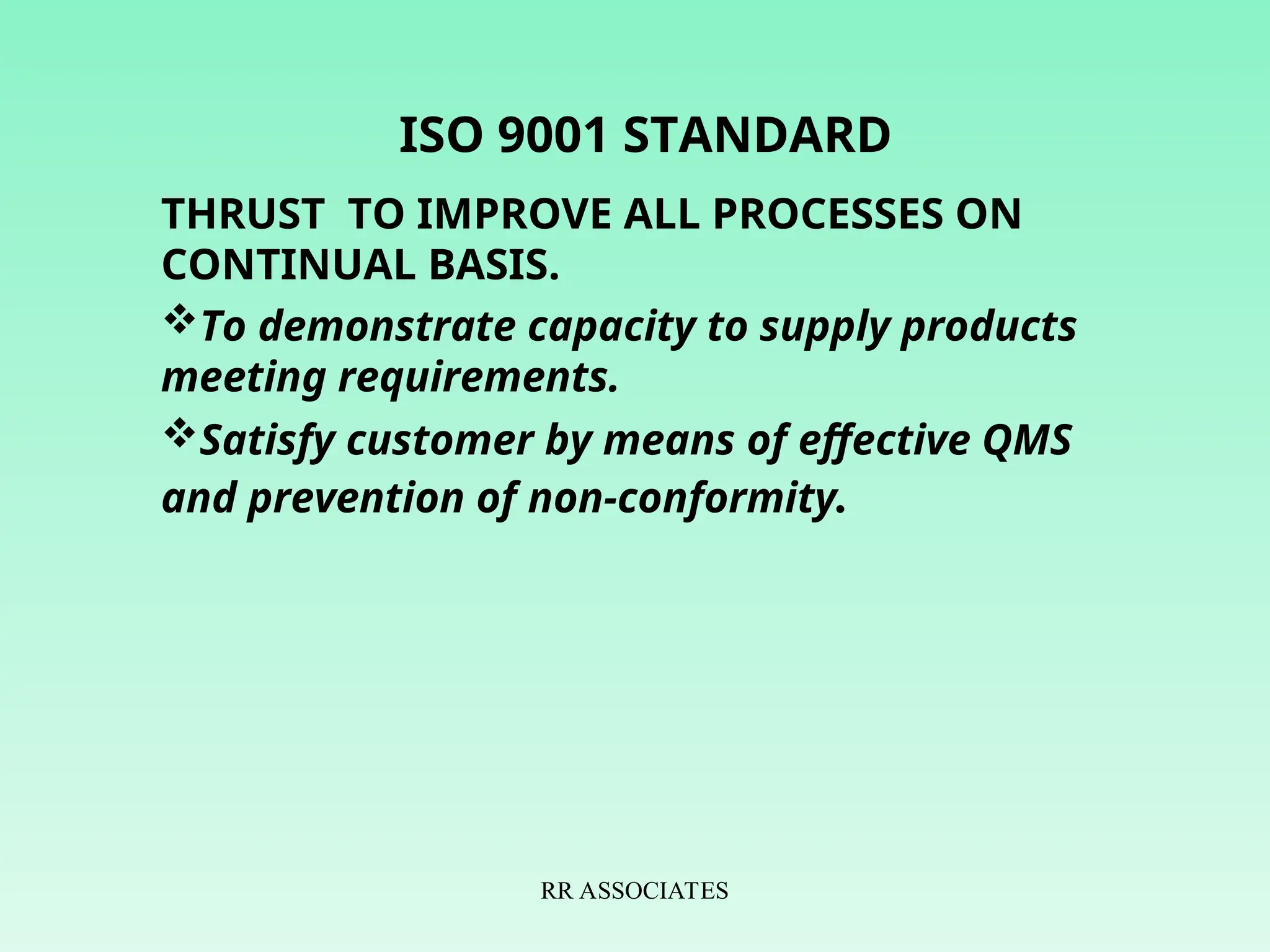 ISO 9001 introduction slides. Basic data aboput | PPT