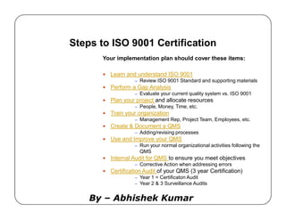 ISO 9001 overview | PDF | Business | Business and Finance