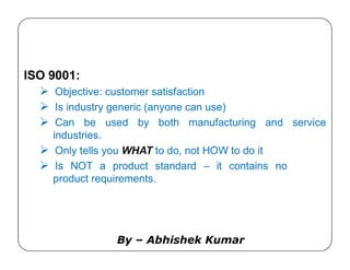 ISO 9001 overview | PDF | Business | Business and Finance