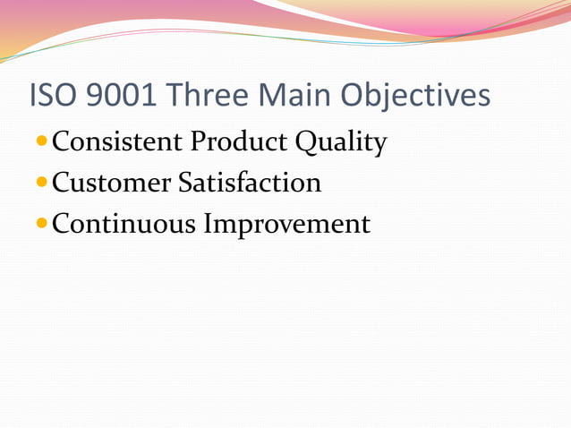 Iso 9001 overview training | PPTX