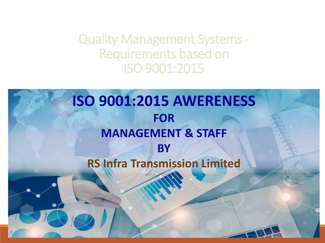 ISO 9001:2015 awareness training for better understanding | PPTX | Business Administration ...