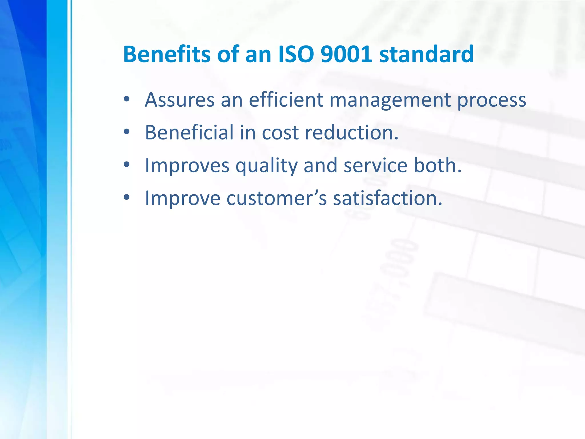 ISO 9001 Quality Management System Standard | PPTX