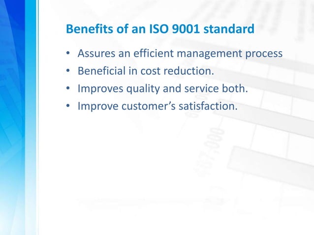 ISO 9001 Quality Management System Standard | PPT