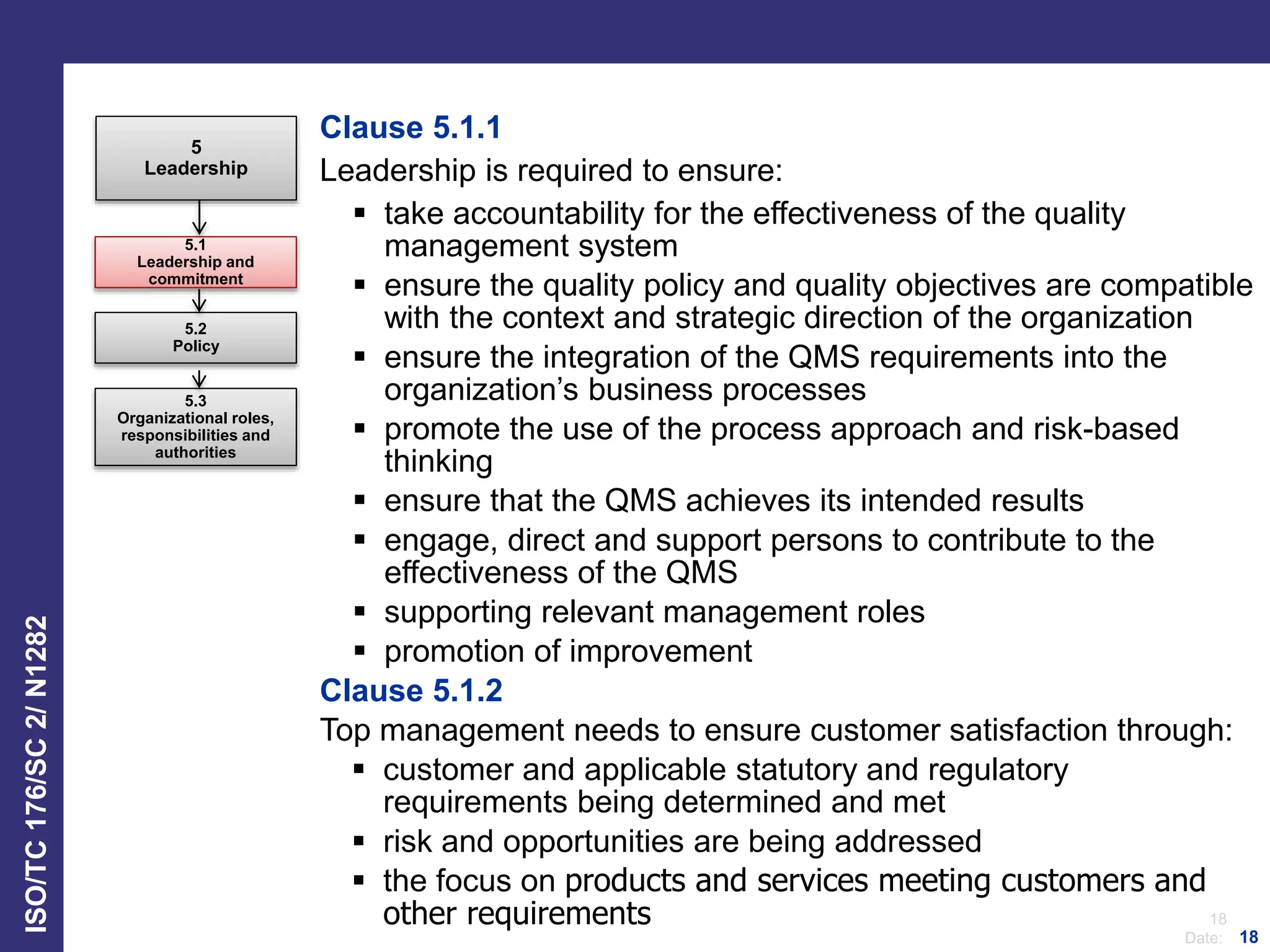 ISO9001Revision Aligning QMS policy and objectives with the strategy of ...