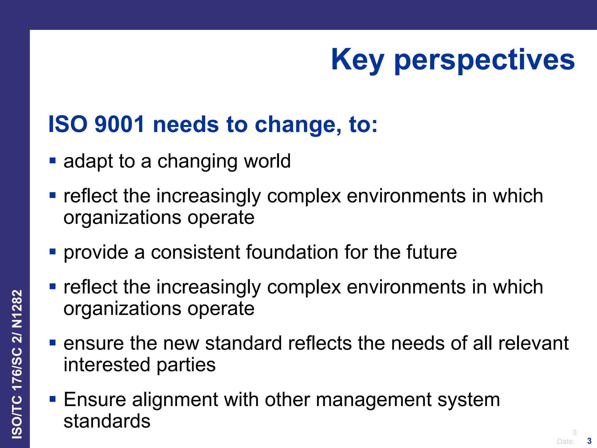 ISO9001Revision Aligning QMS policy and objectives with the strategy of the organization | PPTX