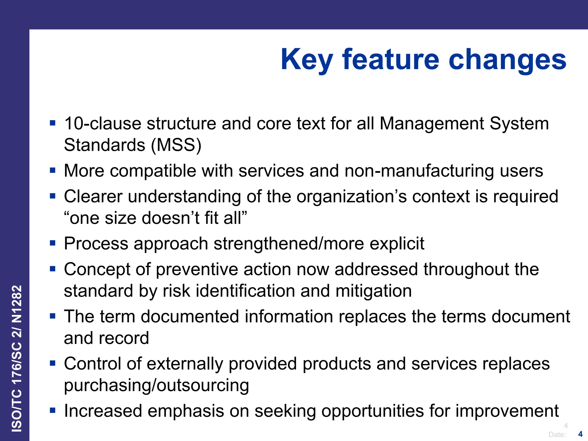 ISO9001Revision Aligning QMS policy and objectives with the strategy of the organization | PPTX