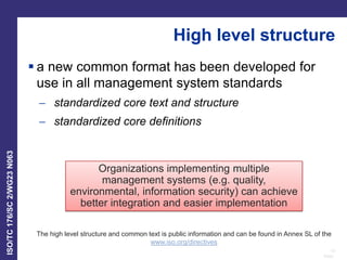 ISO 9001:2015 Revision Overview | PPTX