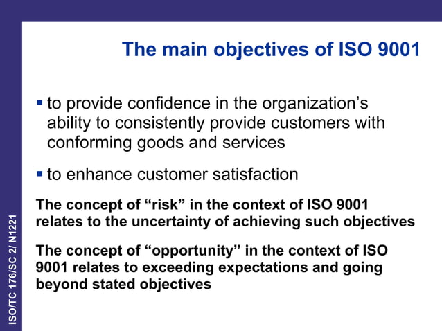 Iso9001 risk based_thinking | PPTX | Business | Business and Finance