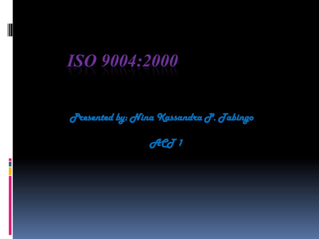 ISO 9004 | PPTX
