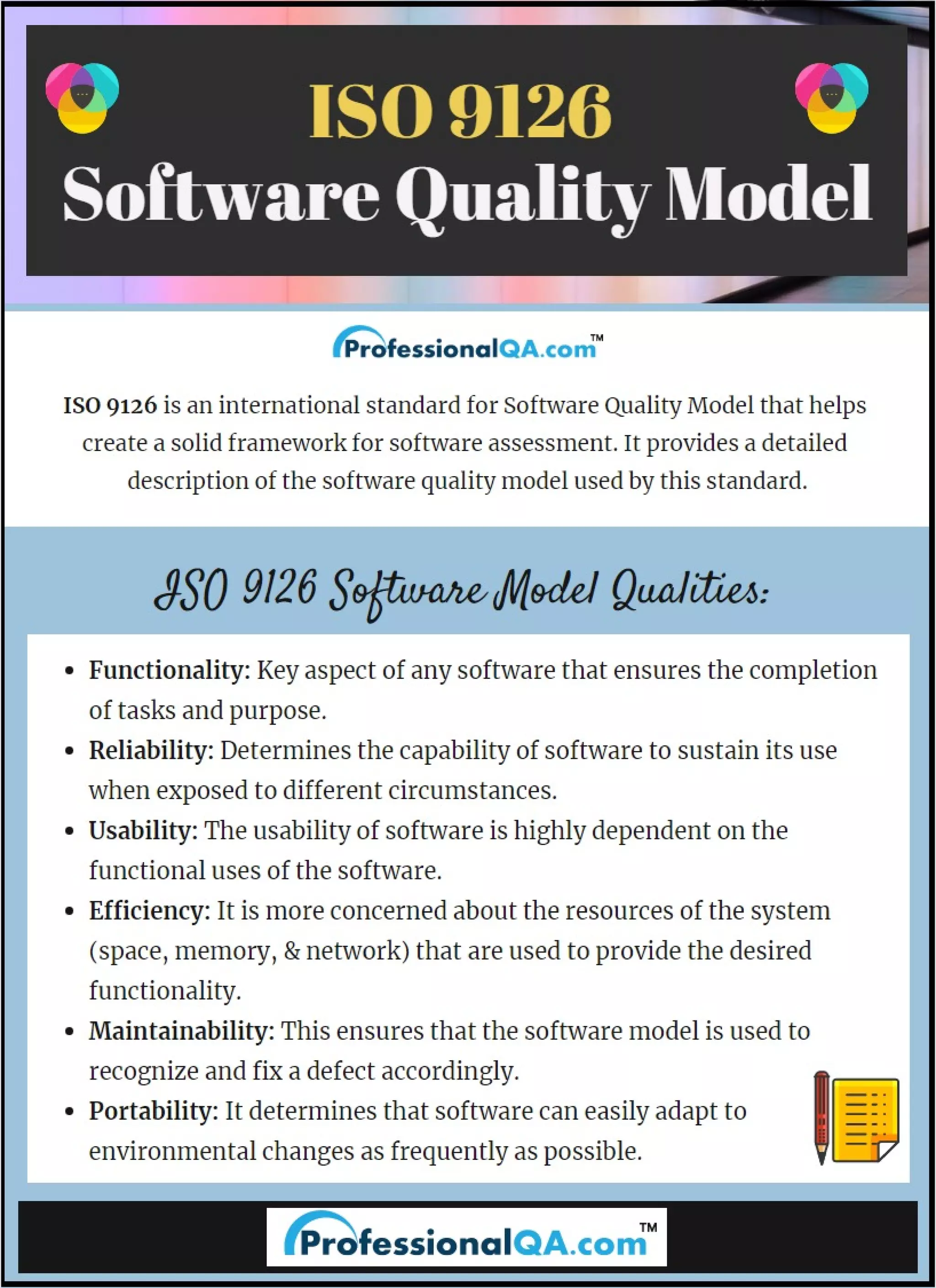 Iso 9126: Software Quality Model | PDF