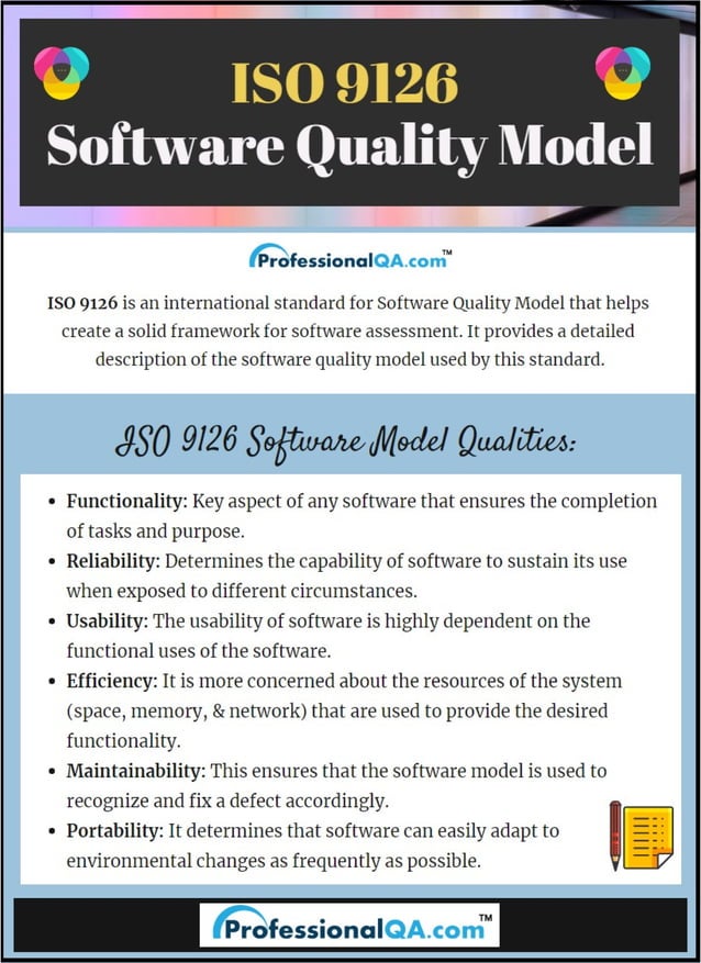 Iso 9126: Software Quality Model | PDF