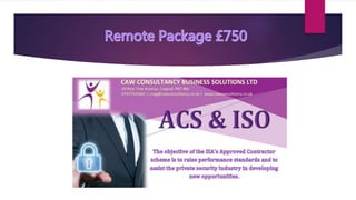 ISO & ACS Power Point | PPTX