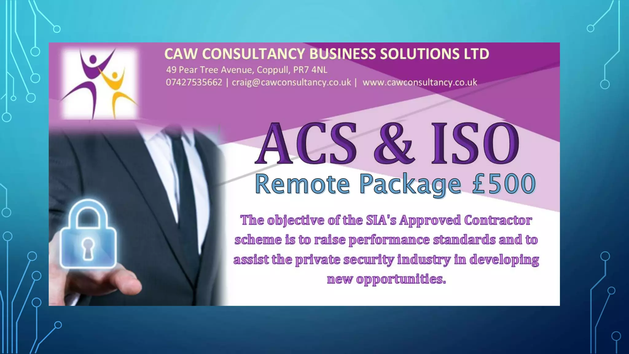 ISO 9001 & ACS HINT AND TIPS FOR SECURITY COMPANIES | PPT