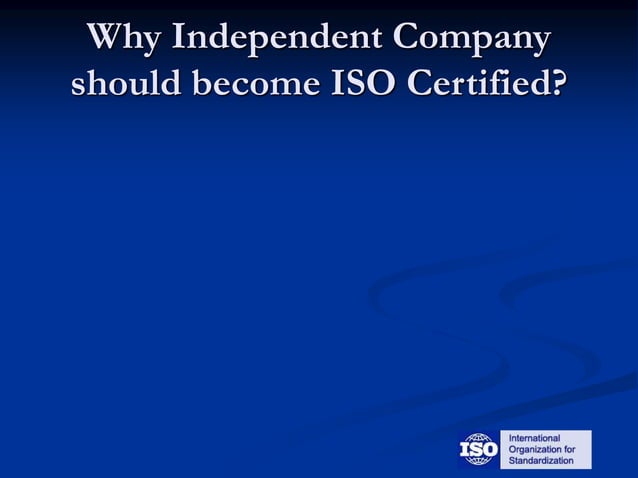 ISO AWARENESS TRAINING.ppt | Business Operations | Business