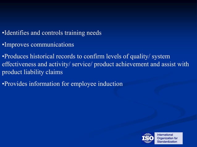 ISO AWARENESS TRAINING.ppt | Business Operations | Business