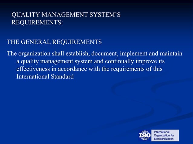 ISO AWARENESS TRAINING.ppt | Business Operations | Business