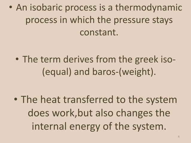Isobaric process | PPTX