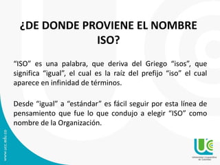 ISO BASADOS EN SISTEMAS INFORMÁTICOS Y SGSI | PPTX