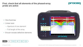 Using the new ISO 19675 calibration block for phased-array and ...